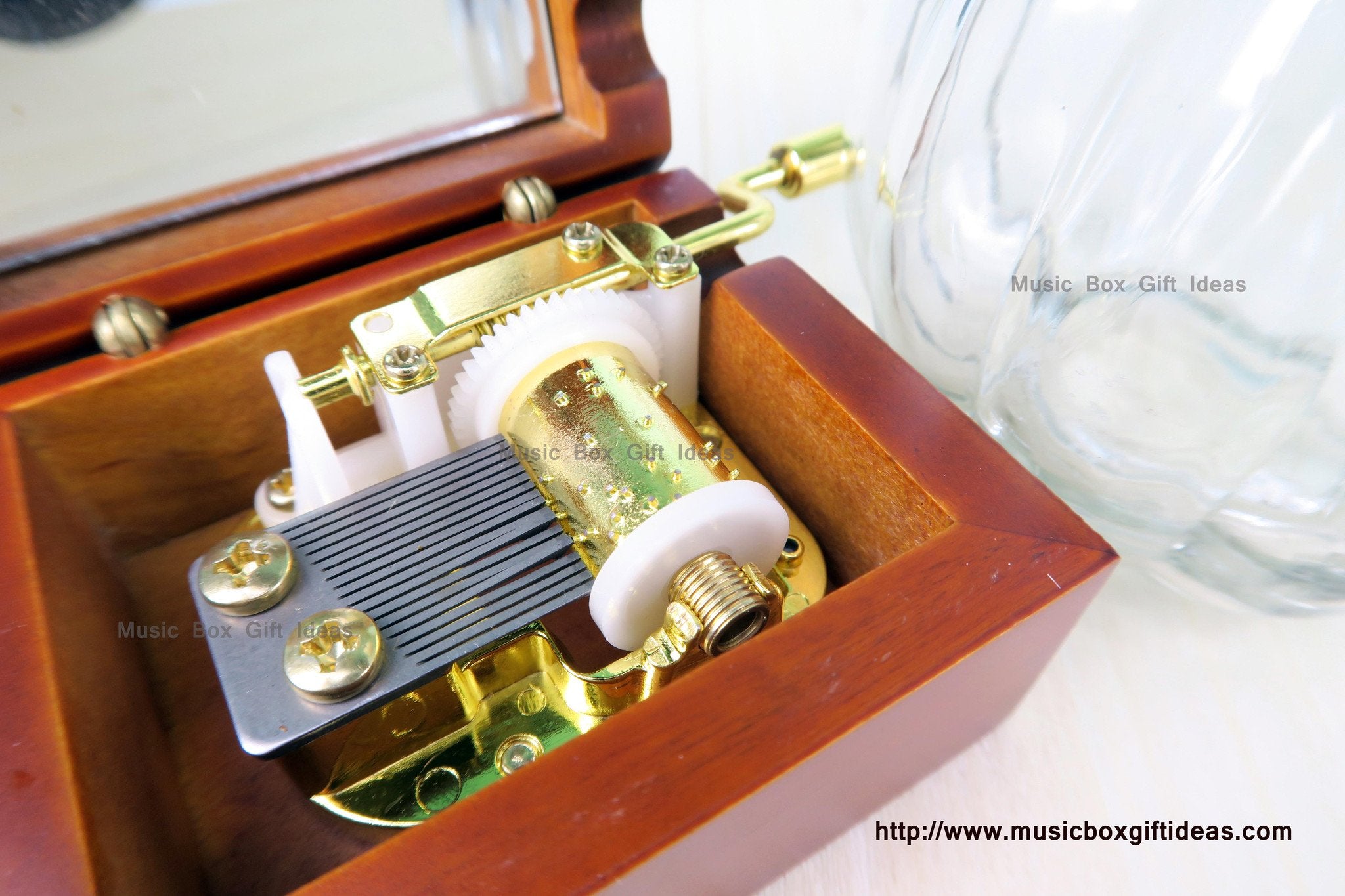 Howl's Moving Castle Studio Ghibli Sankyo 18-Note Hand Crank Music Box ...